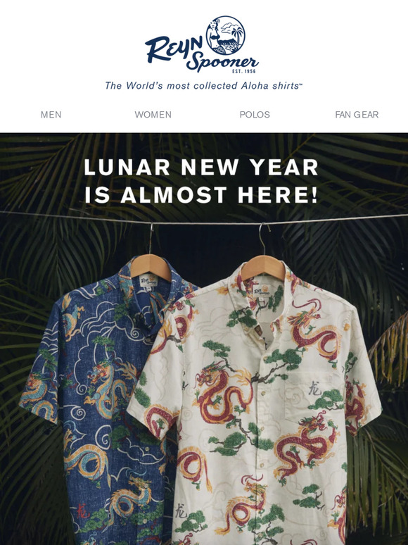 Reyn Spooner: Ring in the Year of the Dragon in Style 🐉 | Milled