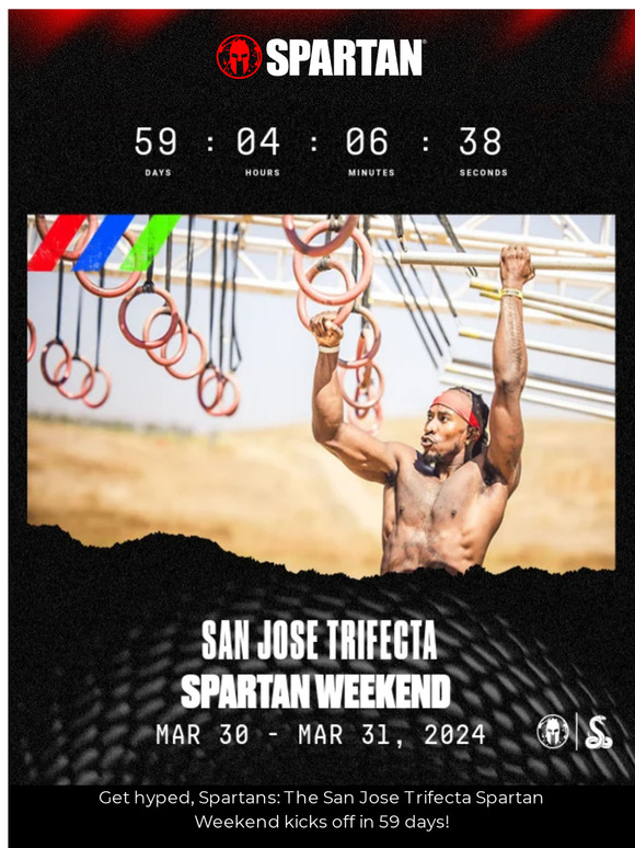 Spartan Race: The San Jose Spartan Trifecta is waiting! | Milled