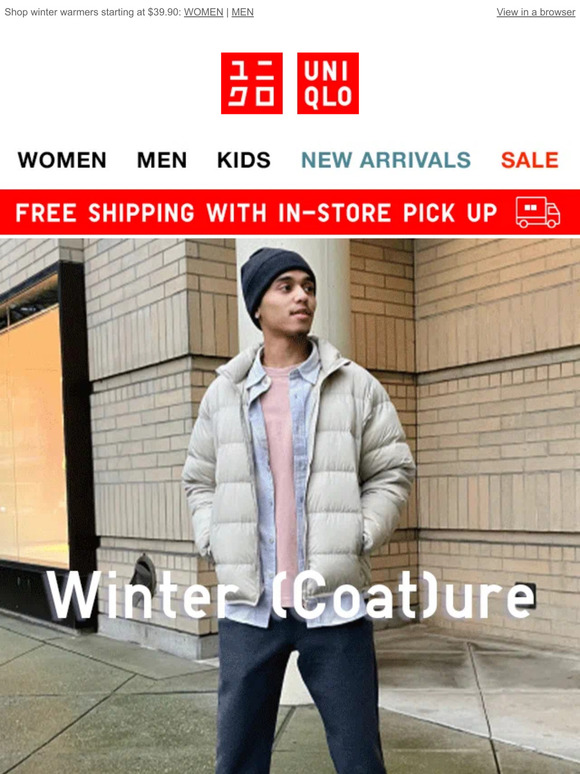 UNIQLO: Coats for every degree of cold | Milled