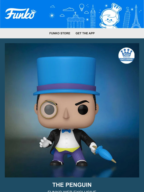 Funko: New Exclusives: The Penguin and Batman | Milled