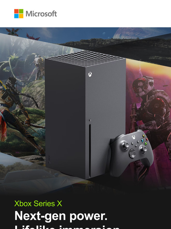 Microsoft: Experience infinite worlds with Xbox Series X | Milled