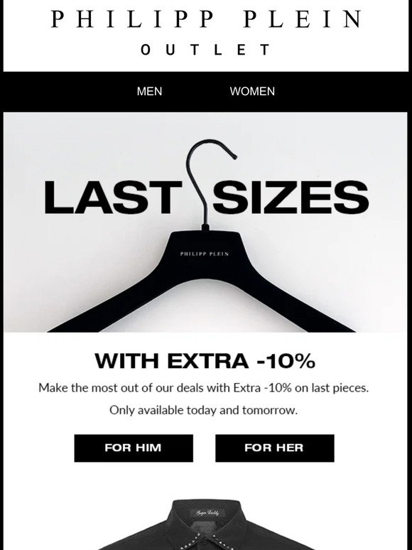 Philipp Plein: Last Stock, Last Sizes. Now with EXTRA Discounts! | Milled