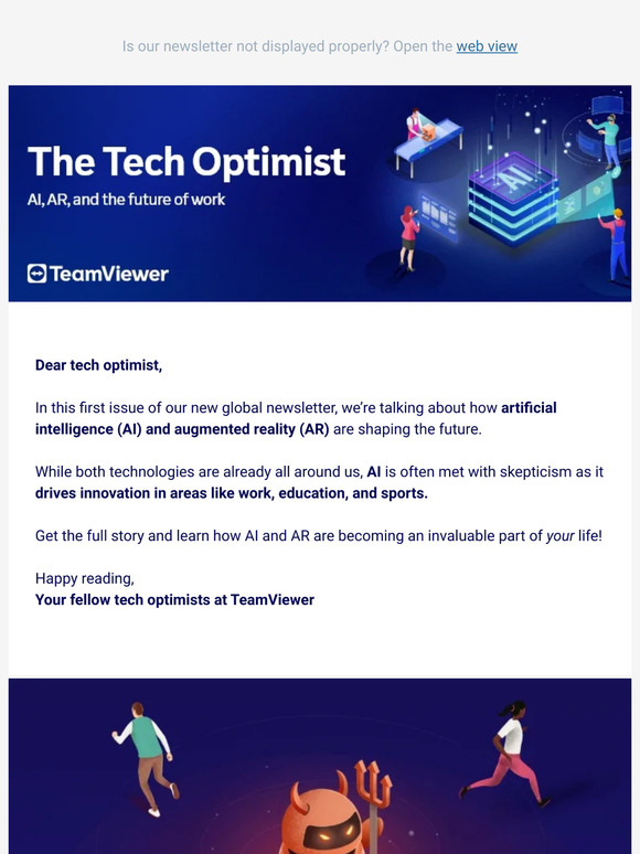 TeamViewer: AI, AR, and the future of work. | Milled