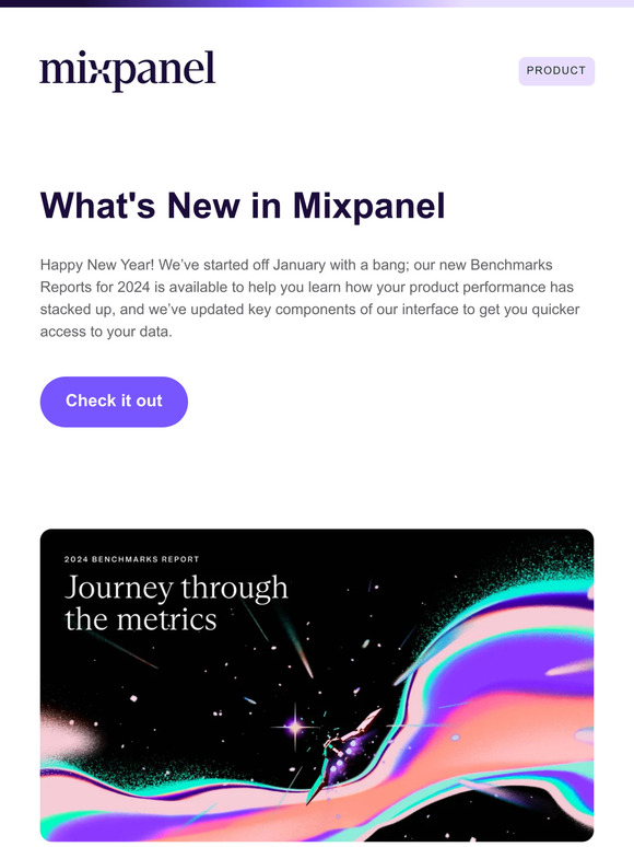 Mixpanel: Mixpanel Product Updates: January 2024 | Milled