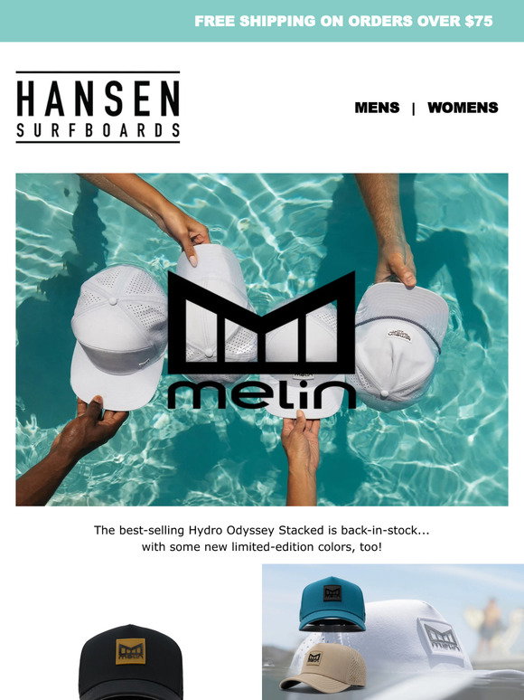 Hansen Surfboards, Inc: Introducing the New Melin Colors for Spring ...