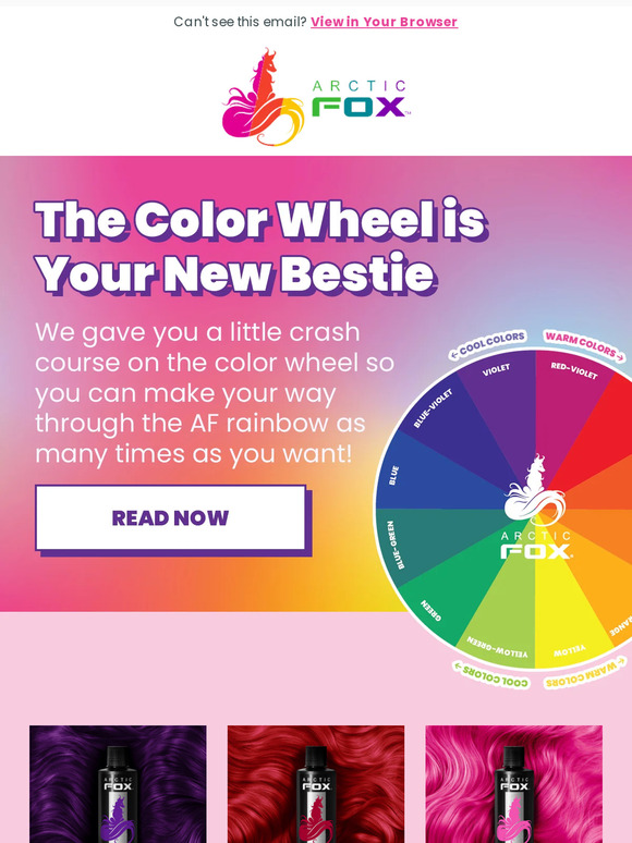 Arctic Fox: Color Shifting 🤝 Color Wheel | Milled