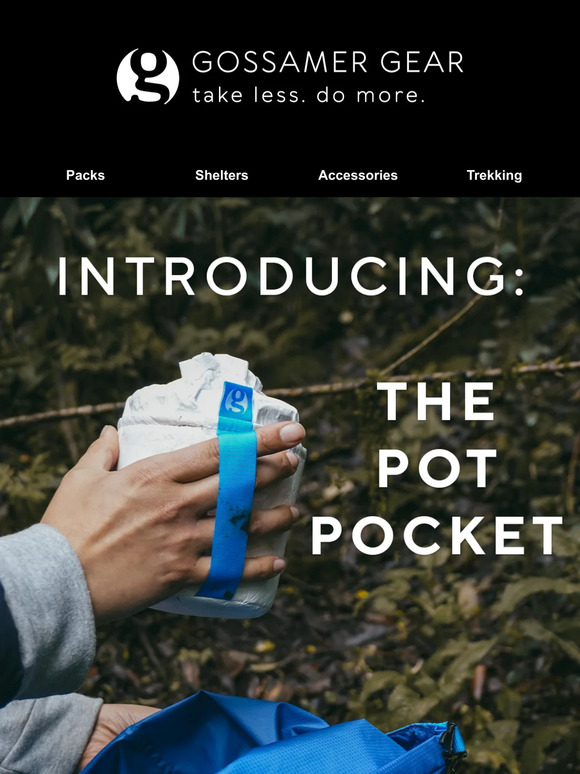 Gossamer Gear: Introducing the Pot Pocket - Your food's cozy companion ...
