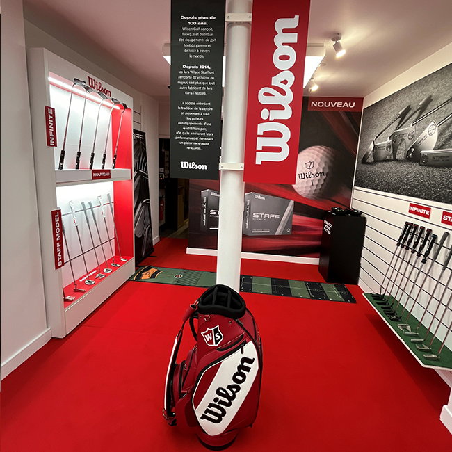 GOLF PLUS: Wilson s'installe à l'Espace Golf Plus Paris — | Milled