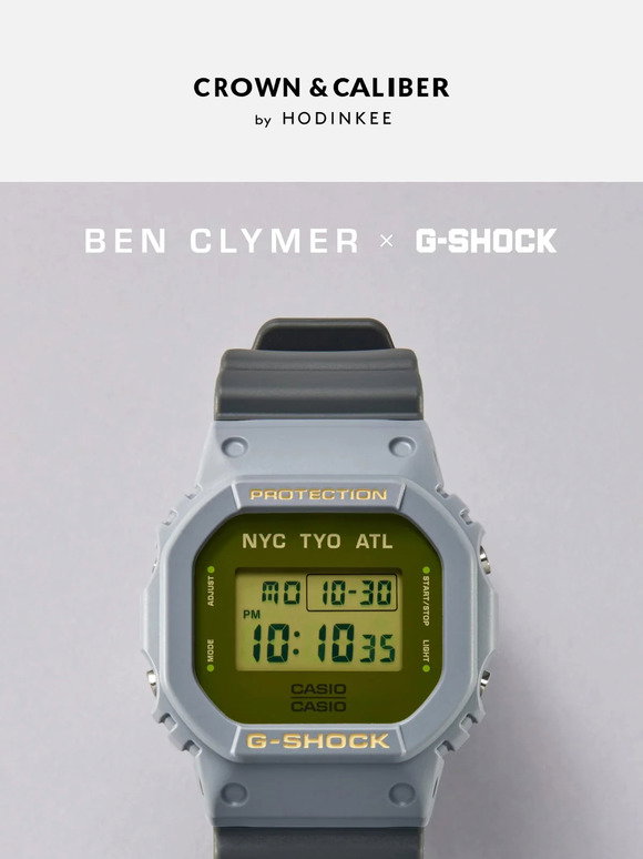 Crown & Caliber: Introducing The G-SHOCK Ref. 5600 By Ben Clymer | Milled