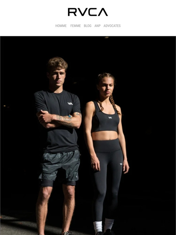 RVCA: Des designs modernes et des matières techniques | Milled