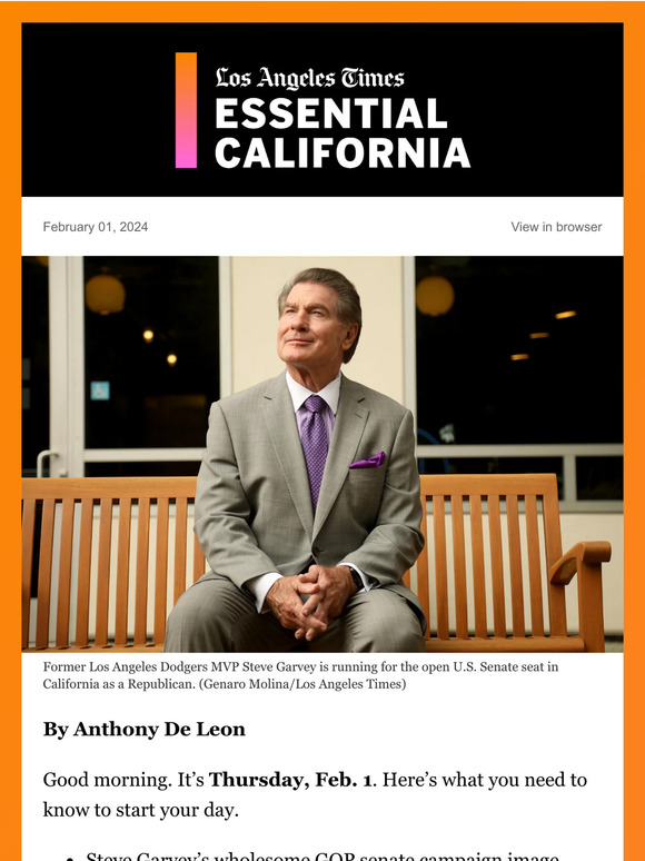 Los Angeles Times: Steve Garvey’s estranged kids speak out | Milled