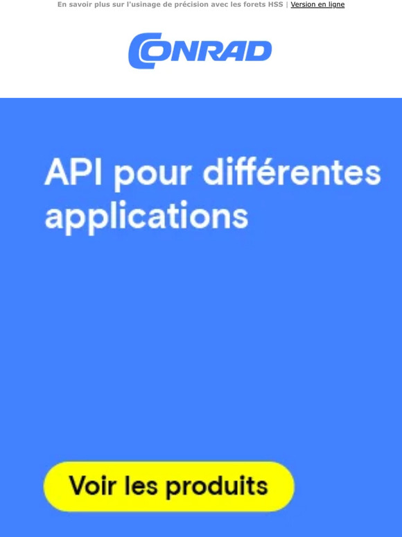 Conrad: De la pneumatique à l'hydraulique en passant par les API. | Milled