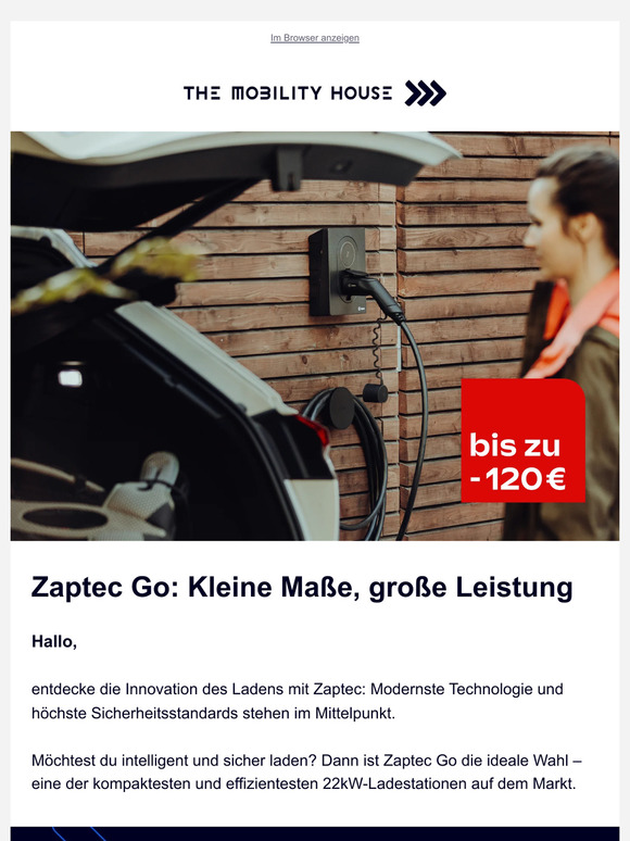 The Mobility House: Zaptec Go: Spare jetzt 120 € | Milled