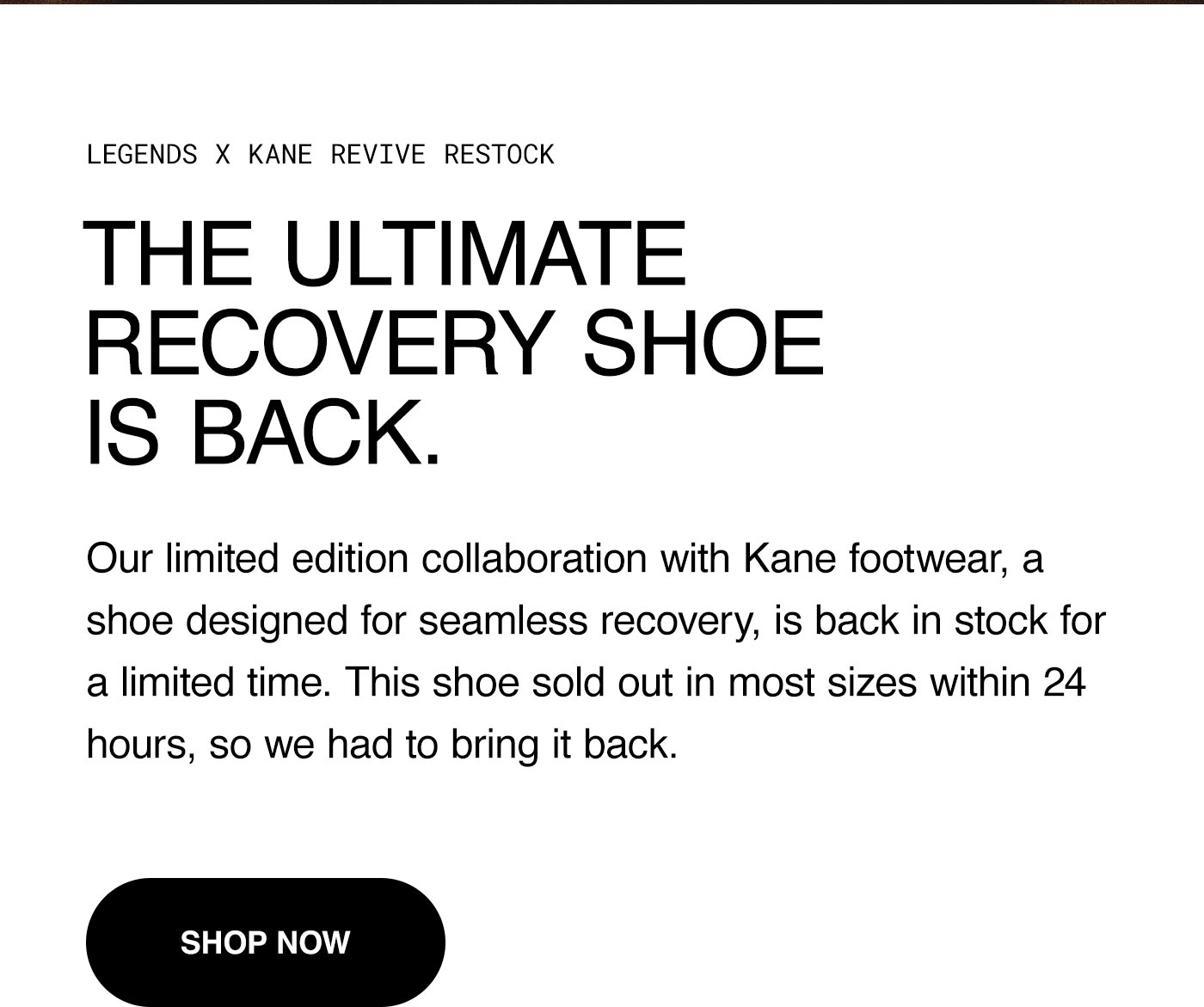 Legends: 🔥 LIMITED RESTOCK: Legends x Kane Footwear | Milled