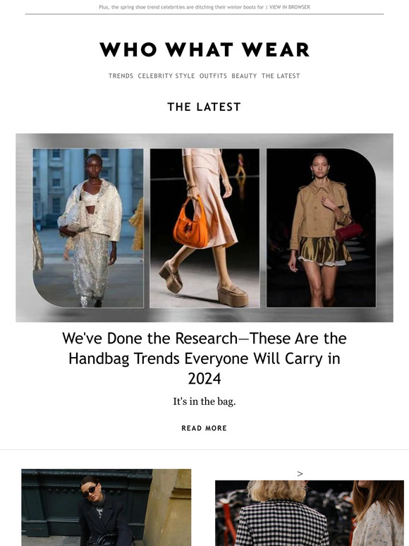 Who What Wear: After the longest January in history, here's what to ...