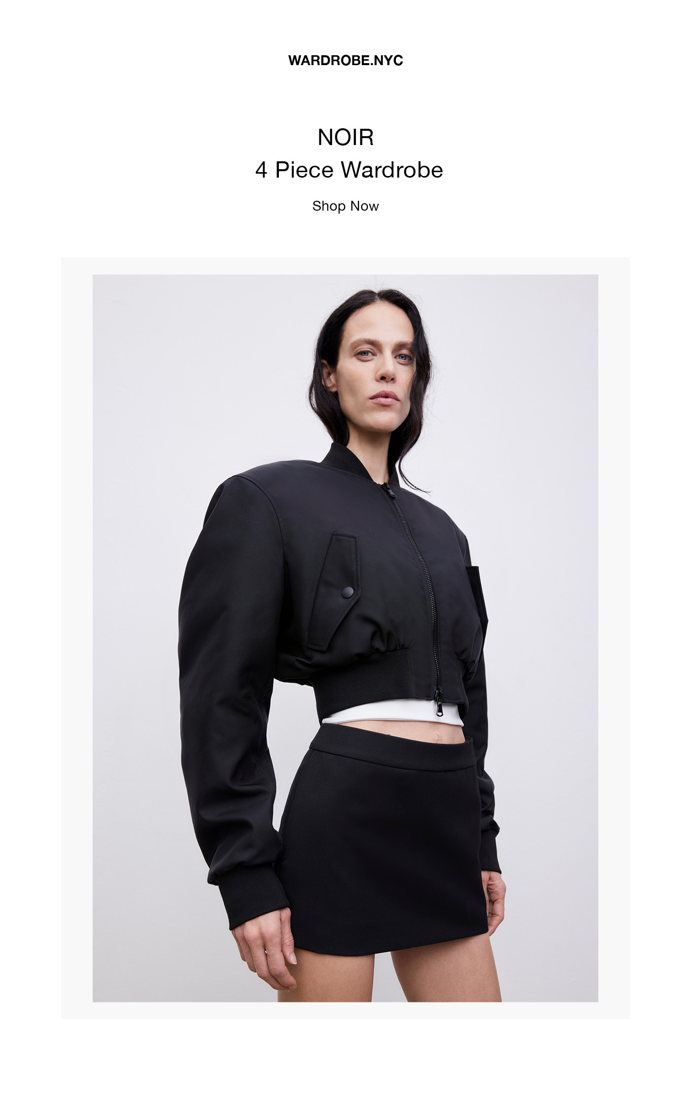 Wardrobe NYC: Discover the NOIR 4 Piece Wardrobe | Milled