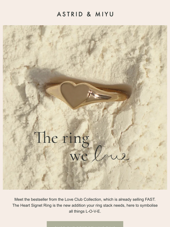 Astrid & Miyu: Our most-loved ring is selling FAST! | Milled