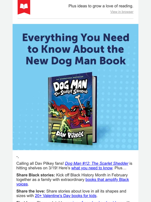 Scholastic: Get Ready for a New Dog Man Book! | Milled