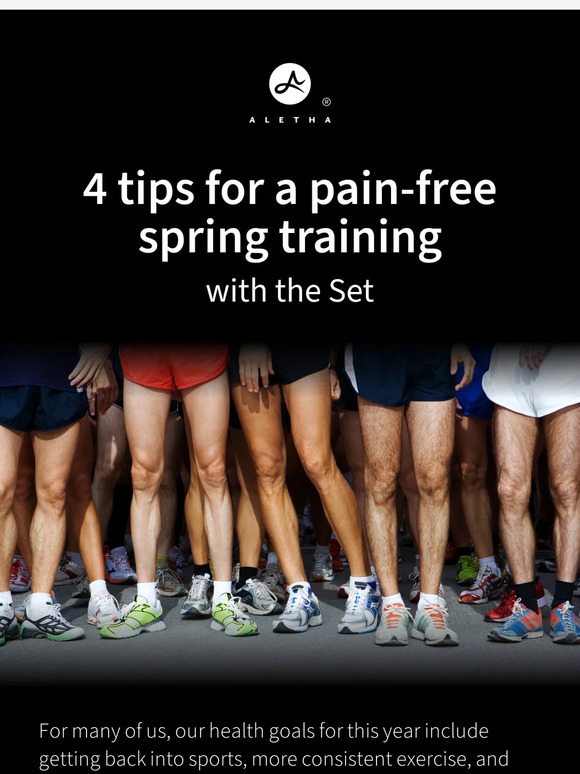 Aletha Health: 4 tips for a pain-free spring training | Milled
