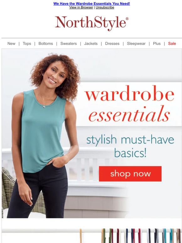 NorthStyle: The Essentials Collection ~ Tanks, Camis, Leggings & More ...