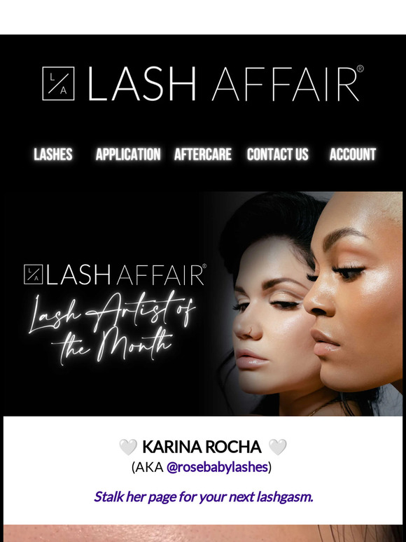 Lash Affair: February Lash Artist of the Month 🤍 | Milled