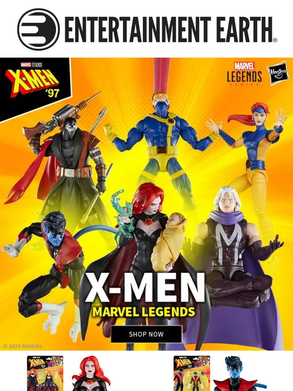 Entertainment Earth: Look! New X-Men '97 Marvel Legends Figs Just ...
