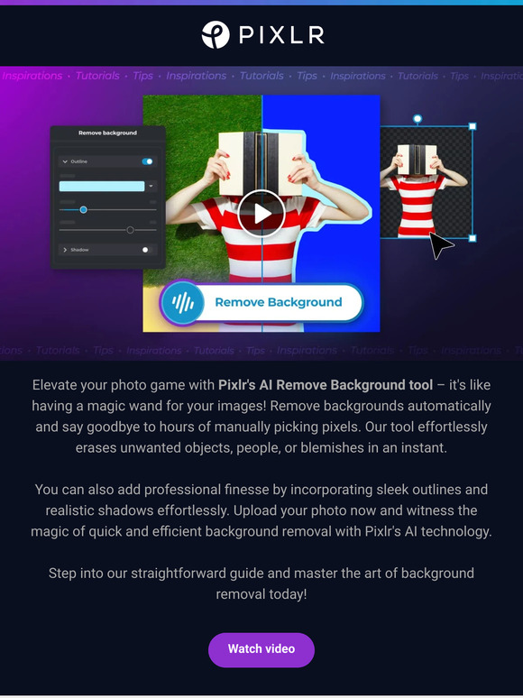 Pixlr: Instant Magic: Remove Backgrounds in Seconds with Pixlr’s AI ...