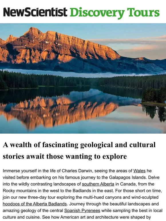 New Scientist: Explore geoparks, national parks and World Heritage ...