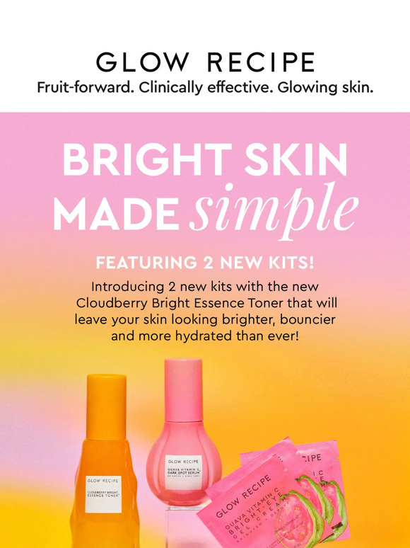 Glow Recipe: NEW Cloudberry Kits are here | Milled