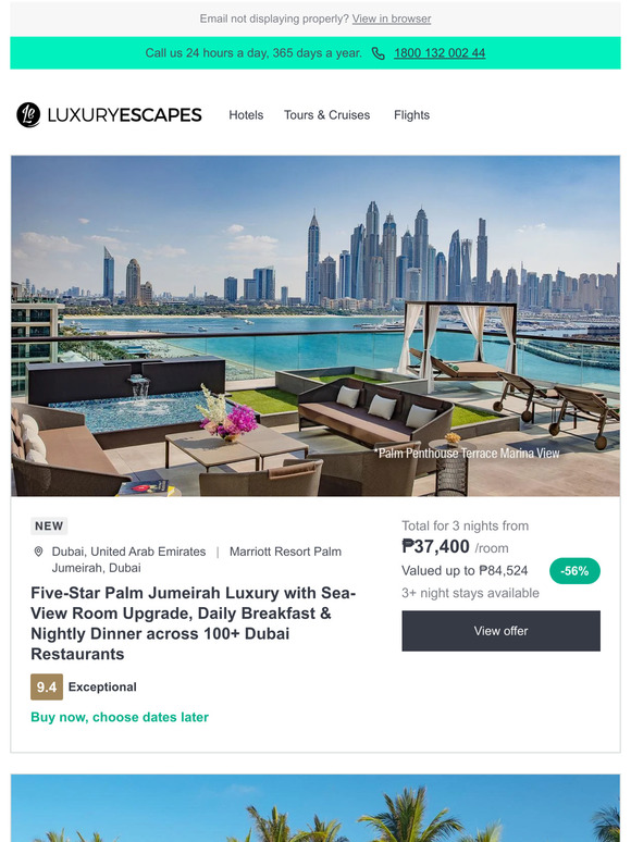 Lux Group: Signature Marriott Luxury with Endless Sea Views at Dubai's ...