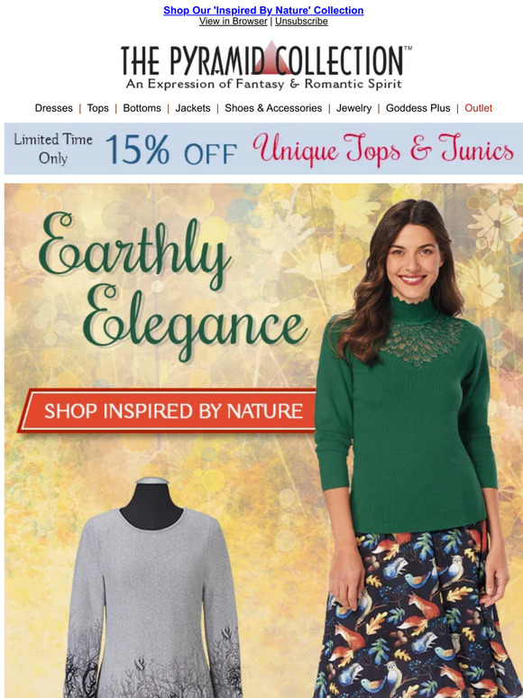 Pyramid Collection: NEW! Explore Styles Inspired By Natural Beauty ...