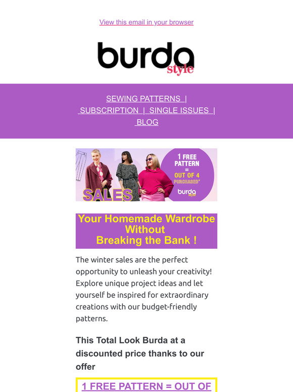 BurdaStyle: Your Homemade Wardrobe Without Breaking the Bank 🤩 | Milled