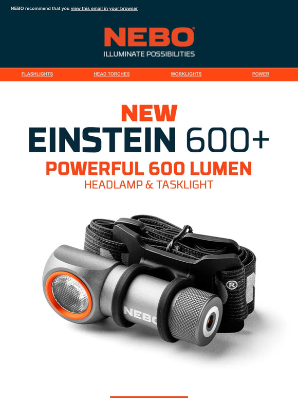NEBO: Introducing The New EINSTEIN 600+ | Milled