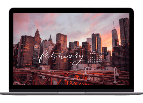 The Everygirl: Free, Downloadable Tech Backgrounds for February 2024! 💌 ...