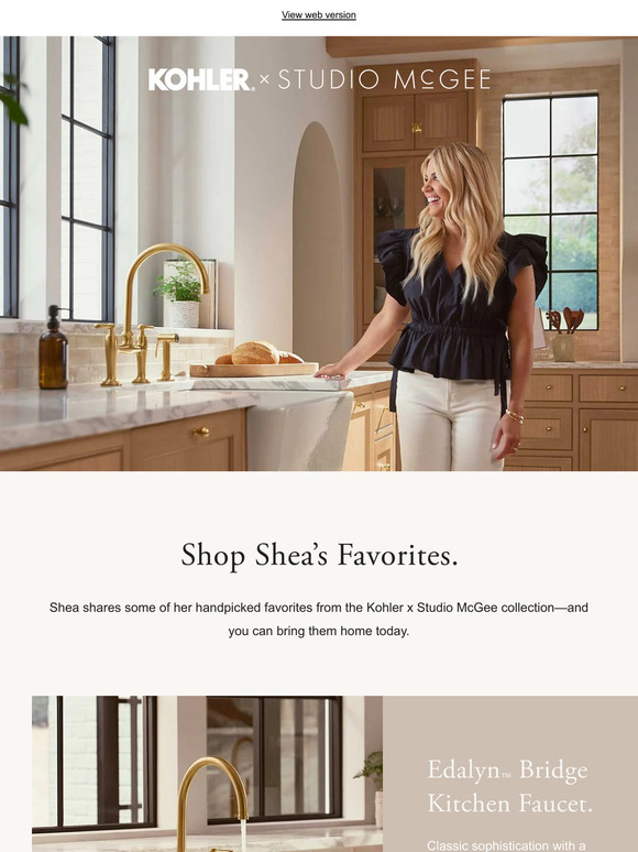 Kohler US: Kohler x Studio McGee: Shea's Picks | Milled
