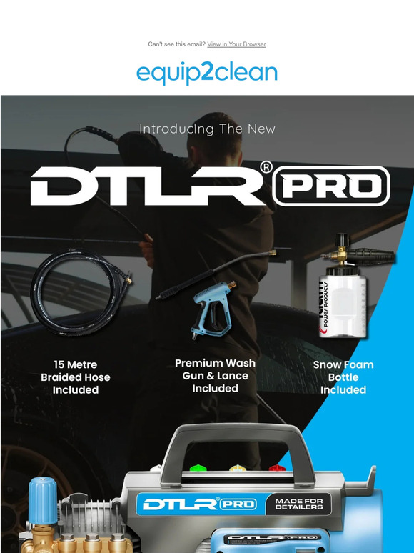 Equip2clean: Hi —, Meet the Kiam DTLR Pro®! Detailing Power & Precision ...