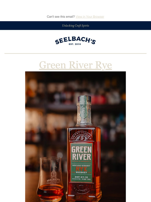 Seelbachs: Introducing Green River Rye | Milled