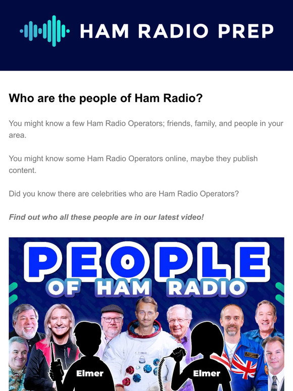 Ham Radio Prep: Who are the People of Ham Radio? 🤔 | Milled