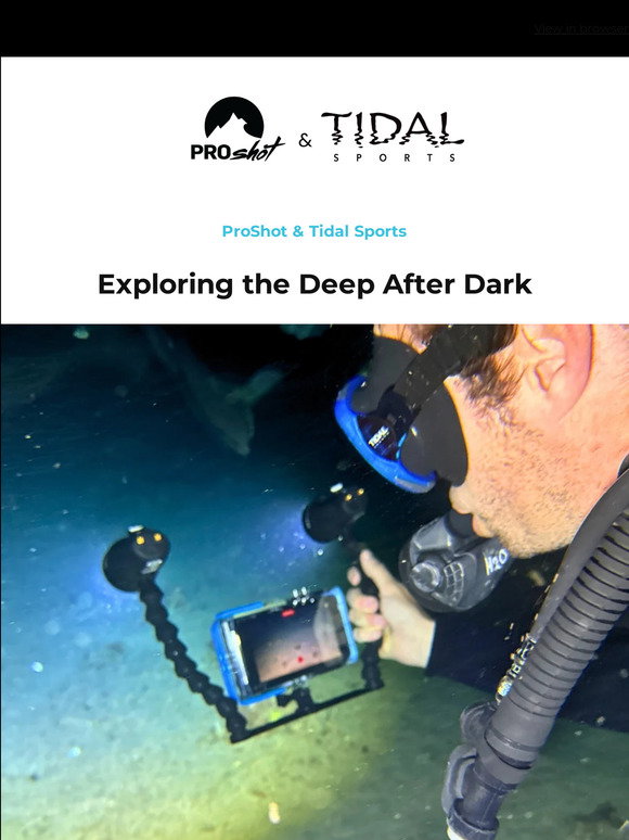 ProShot Case: Want to Go Night Diving?🤿 | Milled