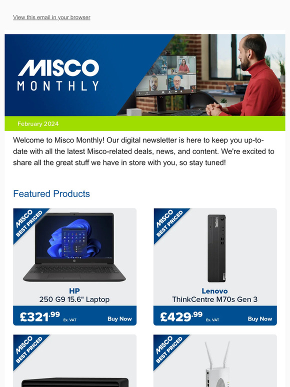 Misco: MISCO MONTHLY - February 2024 | Milled
