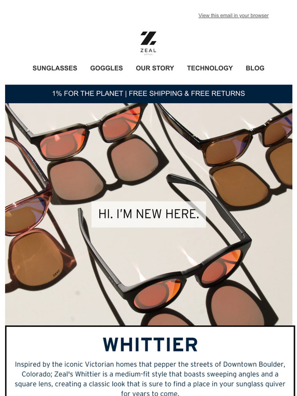 Zeal Optics: FRESH DROP: Zeal's Spring '24 Sunglass Collection | Milled