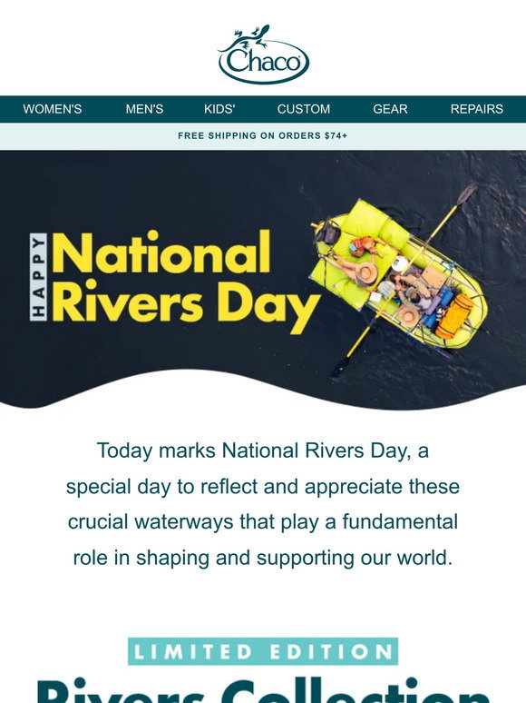 Chaco: Happy National Rivers Day! | Milled