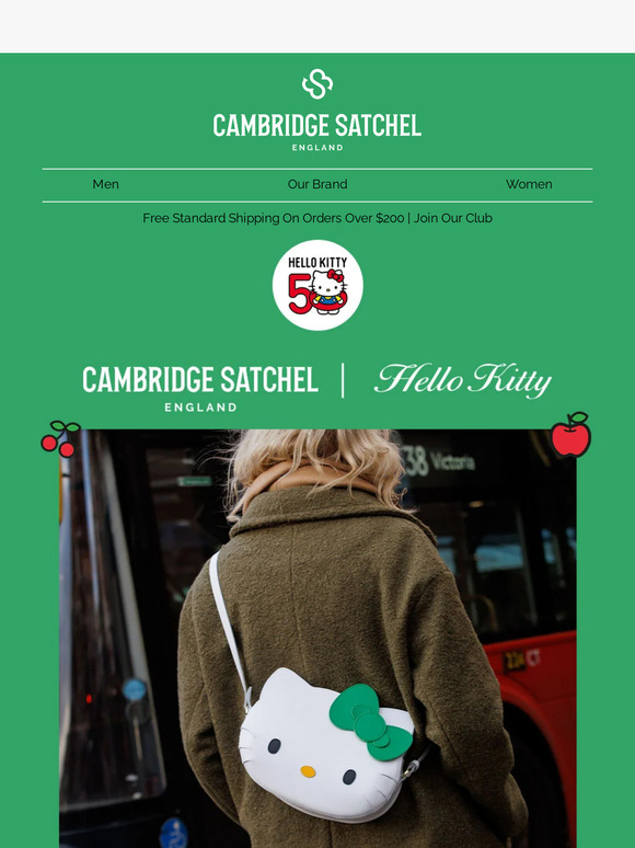Cambridge Satchel: Cambridge Satchel | Hello Kitty | Milled