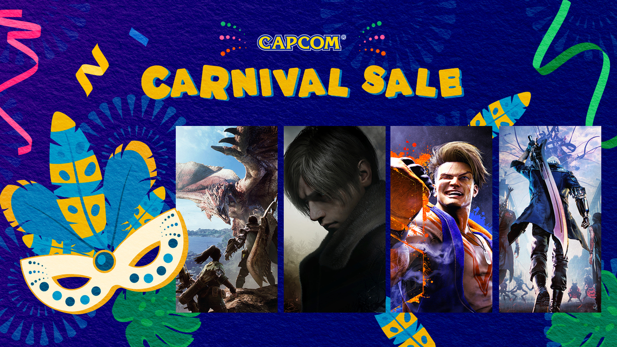 Fanatical: 🌟 CAPCOM CARNIVAL & New Releases! Grab Persona 3 & Resident ...