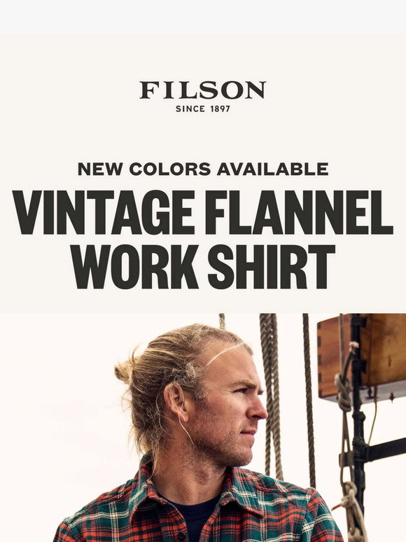 Filson: New Colors of a Filson Bestseller | Milled