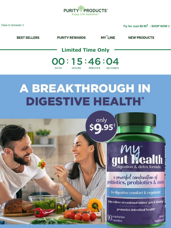 Purity Products: Are You Ready to Take Your Gut Health Seriously? | Milled