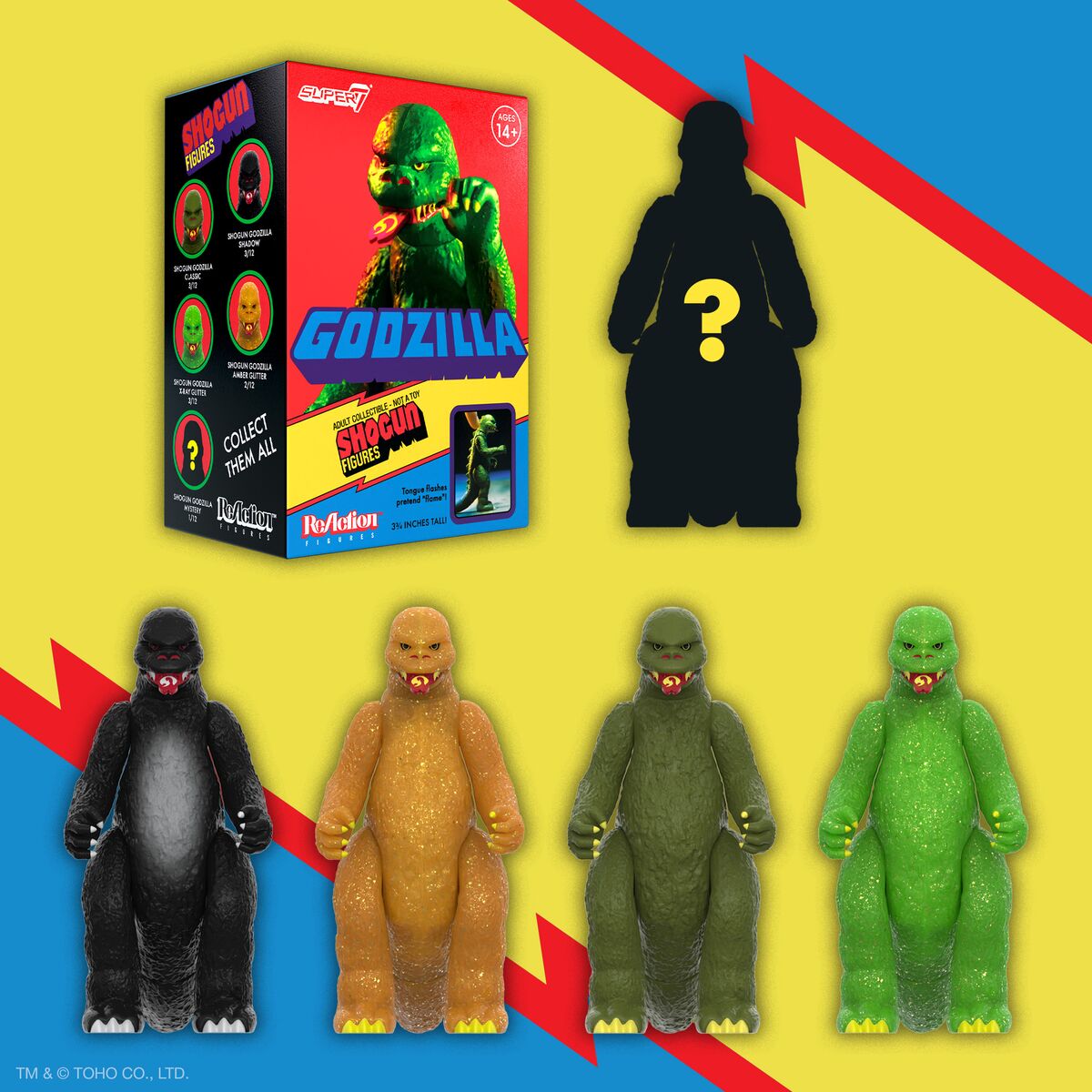 Super7: King of the Monsters: Shogun Godzilla (1995) ULTIMATES! Figure ...