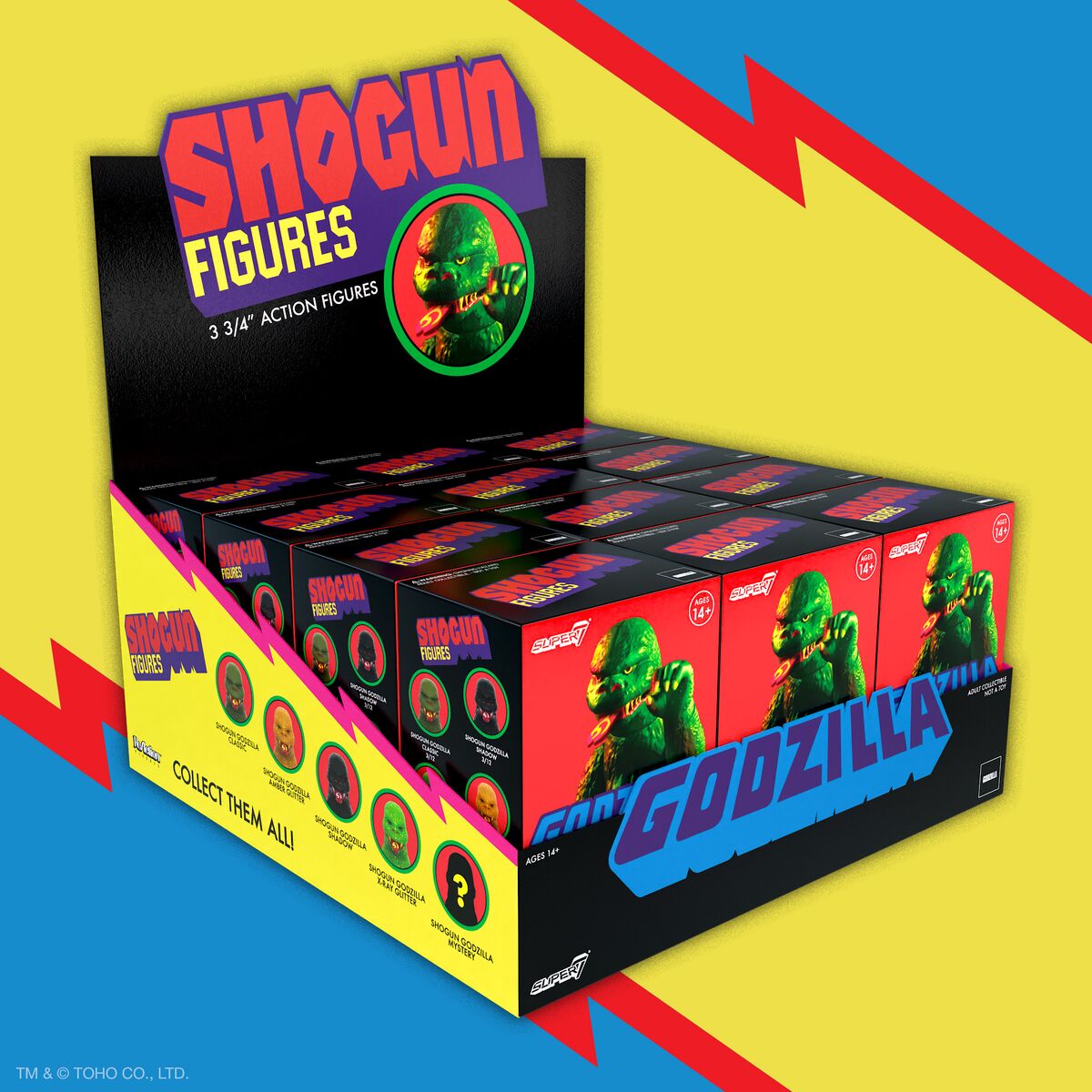 Super7: King of the Monsters: Shogun Godzilla (1995) ULTIMATES! Figure ...