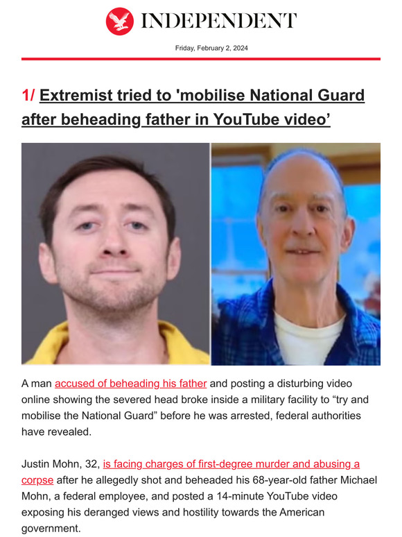 The Independent Extremist Tried To ‘mobilise National Guard After