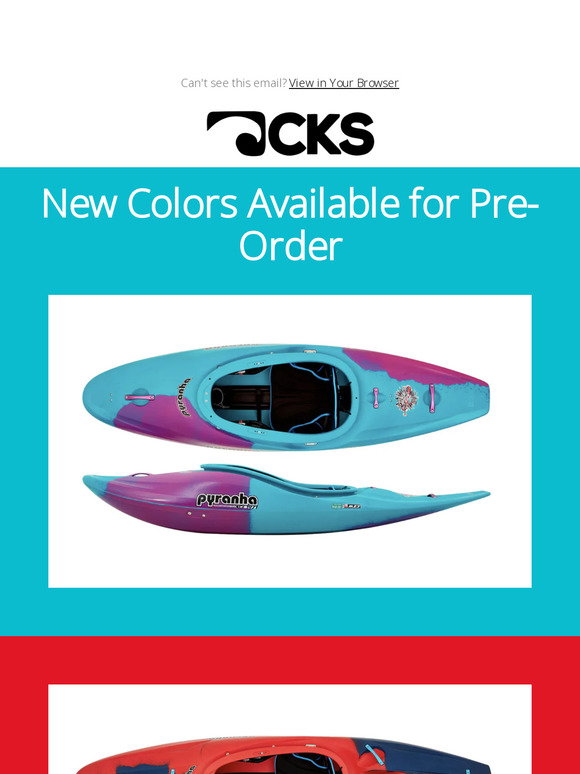 Colorado Kayak Supply: 🚨 New Colors Dropping! 🚨 | Milled